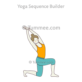 How to do 90 Degrees Parsva Anjaneyasana Wrist Hold | Tummee.com