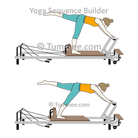 Arabesque Exercise Pilates Reformer Yoga| Yoga Sequences, Benefits ...