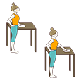 Arm Lateral Flexion Paper On Table Relaxing-Poses | Tummee.com