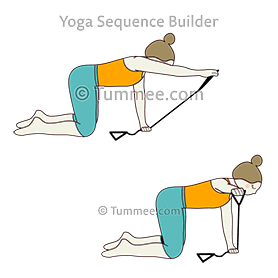 Arms Pulling Straps Airplane Exercise Resistance Band Yoga| Yoga ...