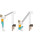 Spread Eagle Exercise Trapeze Table Yoga| Yoga Sequences, Benefits ...