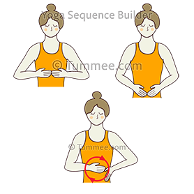 Belly Tapping Exercise Close Up Yoga| Yoga Sequences, Benefits ...