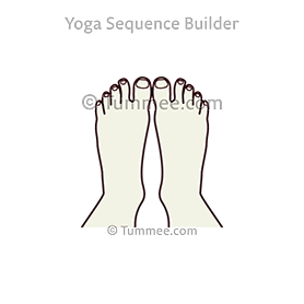 Big Toes Together Heels Apart Pose Close Up Yoga| Yoga Sequences ...