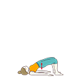 Bridge Pose Straight Legs Block Thighs Flow Yoga (Setubandha ...