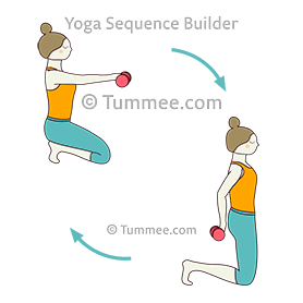 Camel Pose Lifts Exercise Weights Yoga(Ustrasana Lifts Exercise Weights ...