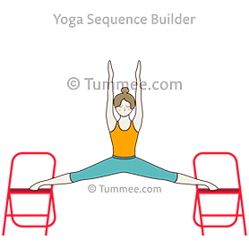 Twisted One Legged Arm Balance Pose Ii Yoga(Flying Splits Pose)| Yoga ...