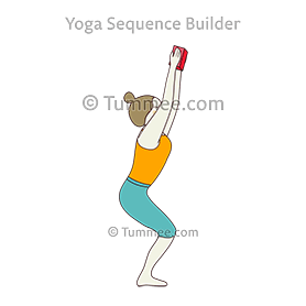 Chair Pose Hands Block (Utkatasana Hasta Block) Variations - 161 ...
