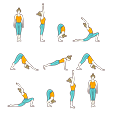 Classic Sun Salutation Variation Iii Yoga (Classic Surya Namaskar ...