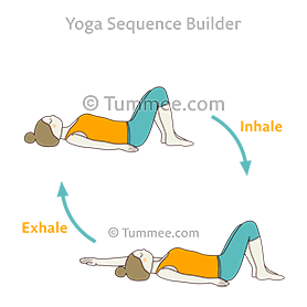 Constructive Rest Pose Yoga (Savasana Variation Bent Legs) | Yoga ...