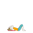 Constructive Rest Pose Thumbs Cross Head Back Backmitra Yoga(Savasana ...