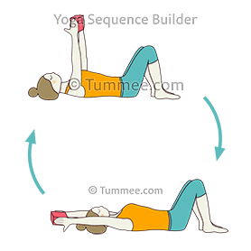 Constructive Rest Pullover Block Exercise Yoga(Savasana Nata Pada ...