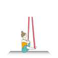 Standing Core Twist Pose Aerial Preparatory-Poses | Tummee.com