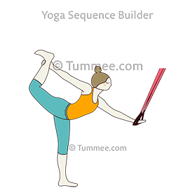 Dancer Pose Hand Trx Trapeze Aerial (Natarajasana Hasta Trx Trapeze ...