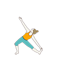 Standing Lunge Pose Revolved Forward Bend Levelup-Poses | Tummee.com