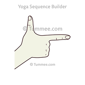 Digit Of The Moon Gesture (Chandrakala Mudra) Relaxing-Poses | Tummee.com