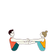 Double Boat Pose C Yoga (Dvi Navasana C) | Yoga Sequences, Benefits ...