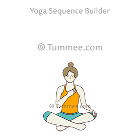 Easy Pose Chest Massage Tune Up Ball (Sukhasana Vaksha Massage Tune Up ...