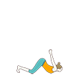 Eight Limbed Pose Arms Extended (Ashtangasana Utthita Hasta) Relaxing ...