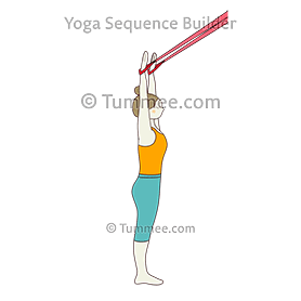 Extended Mountain Pose Trx Trapeze Aerial (Utthita Tadasana Trx Trapeze ...