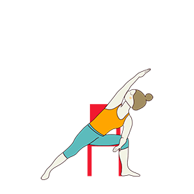 Chair Yoga: Chair Moon Salutation | Tummee.com