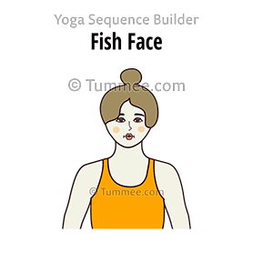 Face Yoga Fish Close Up Yoga| Yoga Sequences, Benefits, Variations, and ...