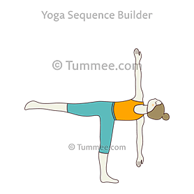 Floating Half Moon Pose Yoga(Floating Ardha Chandrasana)| Yoga ...