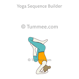 Forehead Supported Pose Variation Ii (Kapali Asana Variation Ii ...