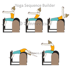 Full Roll Up Exercise Ladder Barrel Relaxing-Poses | Tummee.com