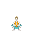 Revolved Squat Pose Yoga (Parivrtta Malasana) | Yoga Sequences ...