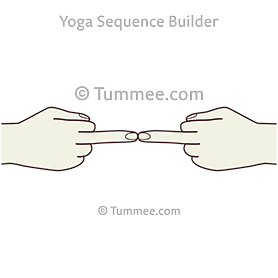 Gesture Of Middle Finger Yoga(Madhayama Mudra)| Yoga Sequences ...