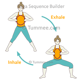 Goddess Pose Hands Pilates Ring Flow (Utkata Konasana Hasta Pilates ...