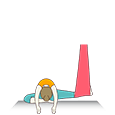 Half Butterfly Pose Chest Aerial (Ardha Baddha Konasana Vaksha Aerial ...