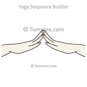 Half Moon Mudra Variation Yoga (Ardha Chandra Mudra Variation) | Yoga ...