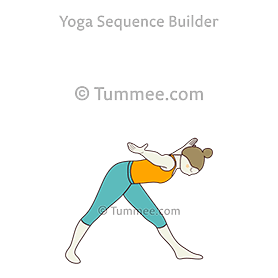 Parsvottanasana Yoga (Pyramid Pose) | Yoga Sequences, Benefits ...