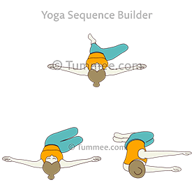 Half Reclining Bound Angle Supine Spinal Twist Pose Ii Arms Extended ...