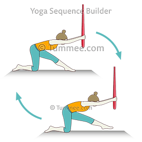 Half Splits Pose Leg Lifts Hands Aerial (Ardha Hanumanasana Pada Lifts ...