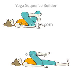 Half Wind Release Leg Bent Extended Flow (Ardha Pawanmuktasana Pada ...