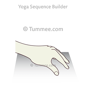 Hand On Fingertips On Floor Close Up Yoga| Yoga Sequences, Benefits ...