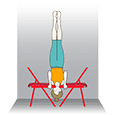 Headstand Pose On Bench (Sirsasana On Bench) Steps | Tummee.com