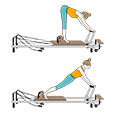 Scapular Elevation Depression Exercise With Handles Pilates Chair ...