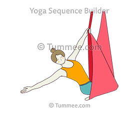 Kangaroo Pose Aerial Yoga| Yoga Sequences, Benefits, Variations, and ...