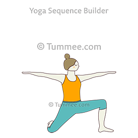Kneeling Warrior Pose Ii (Kneeling Virabhadrasana Ii) Variations ...