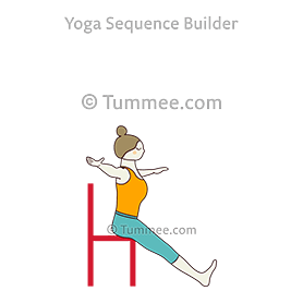 Lateral Stretch Pose Chair Feet Flexed Variations - 170 variations of ...