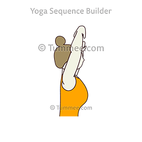 Lever Arms Hands Up Abdominal Lock Close Up Yoga (Lever Hasta Up ...