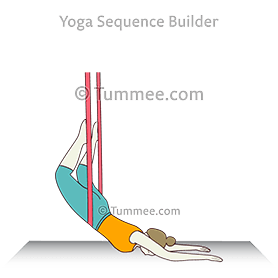 How to do Salabhasana Vaksha Hasta Floor Pada Kati Aerial | Tummee.com