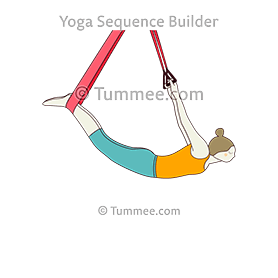 Locust Pose Legs Hands Trapeze Aerial (Salabhasana Pada Hasta Trapeze ...