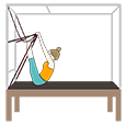 Monkey Exercise Trapeze Table Yoga| Yoga Sequences, Benefits ...