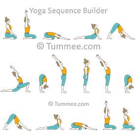 Moon Salutation Variation I Yoga(Chandra Namaskar Variation I)| Yoga Sequences, Benefits ...