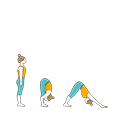 Mountain Pose Cactus Arms Revolved Chair Pose Flow (Tadasana Cactus ...