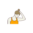 Neck Shoulder Stretch Pose Close Up Relaxing-Poses | Tummee.com